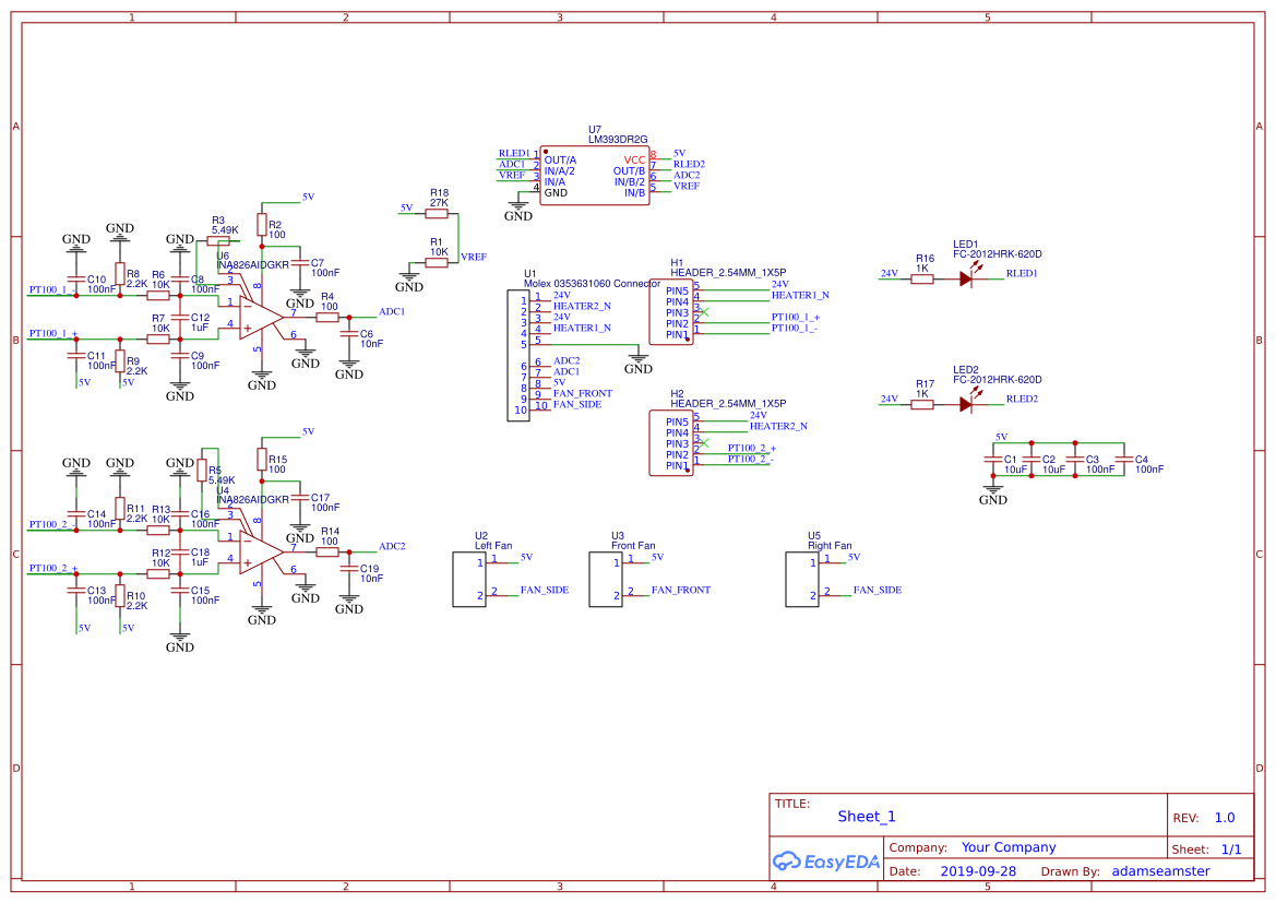 UM3 Simplified Print Head Board - Platform for creating and sharing ...