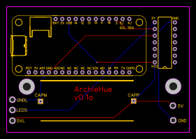 Custom Light Feather - EasyEDA open source hardware lab