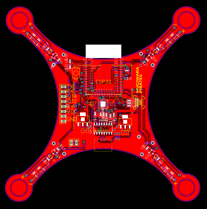quadcop v1 - OSHWLab