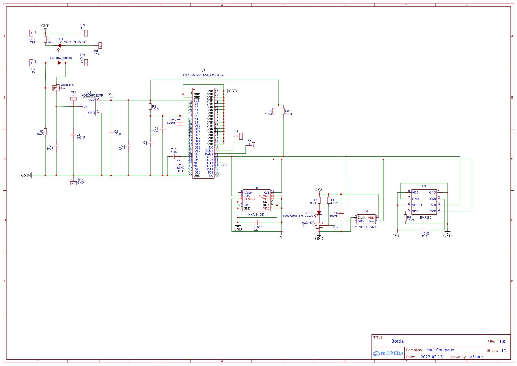 Bottle - EasyEDA open source hardware lab