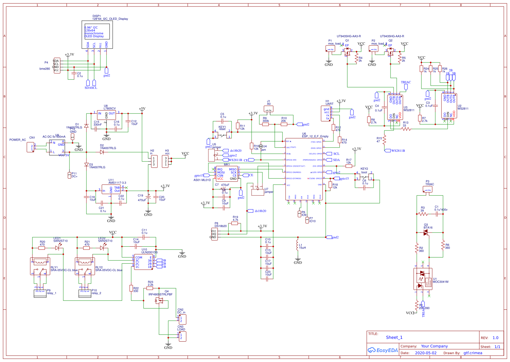 ESP_board - EasyEDA open source hardware lab