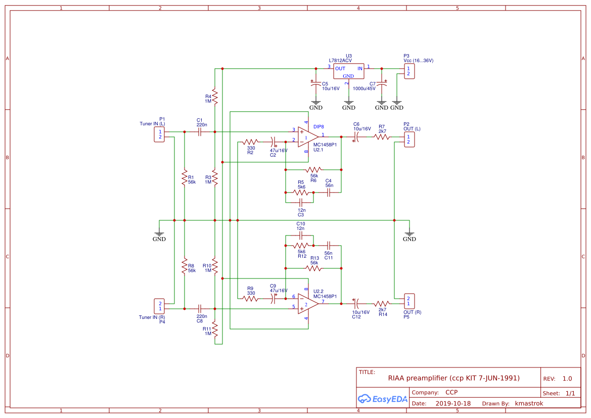 riaa_preamplifier_stereo - OSHWLab