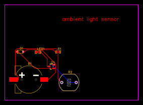 ambient light sensor using LDR - EasyEDA open source hardware lab