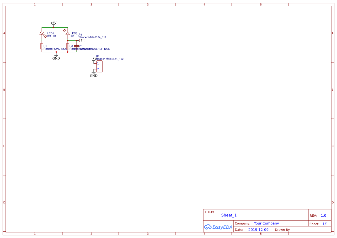 micromouse front ir pcb copy copy - OSHWLab