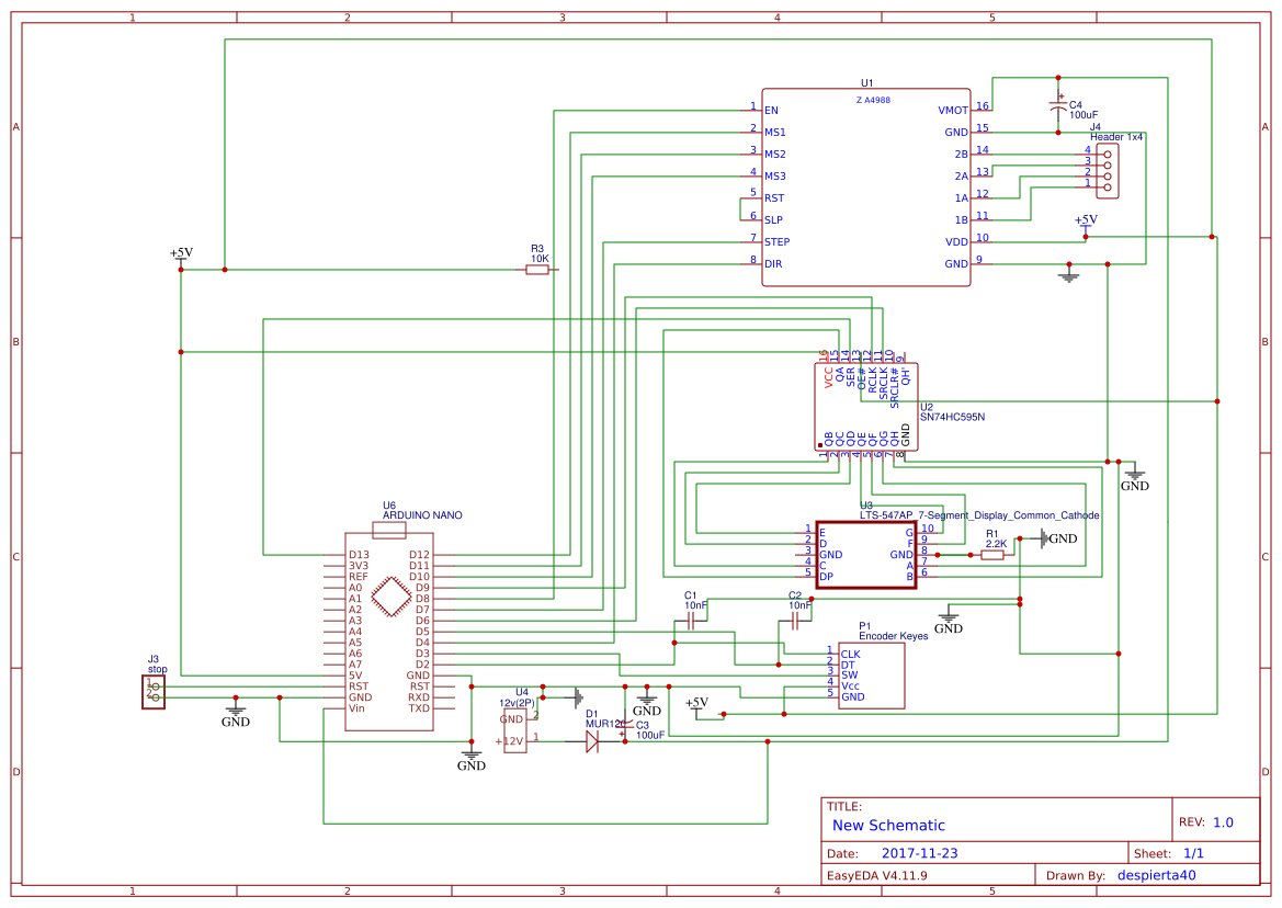 CNC to Focuser conversion - EasyEDA open source hardware lab