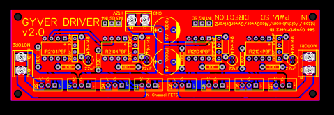 H bridge + IR2104 copy - OSHWLab