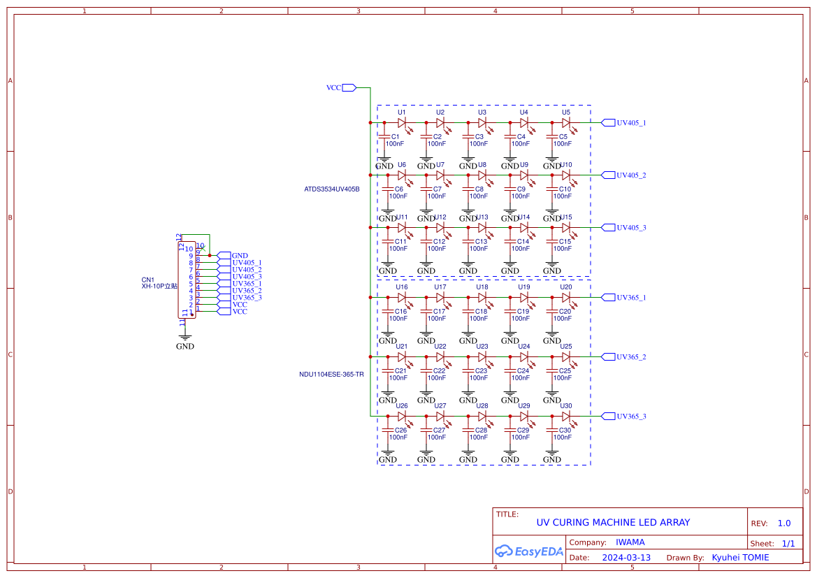 UV LED ARRAY - OSHWLab