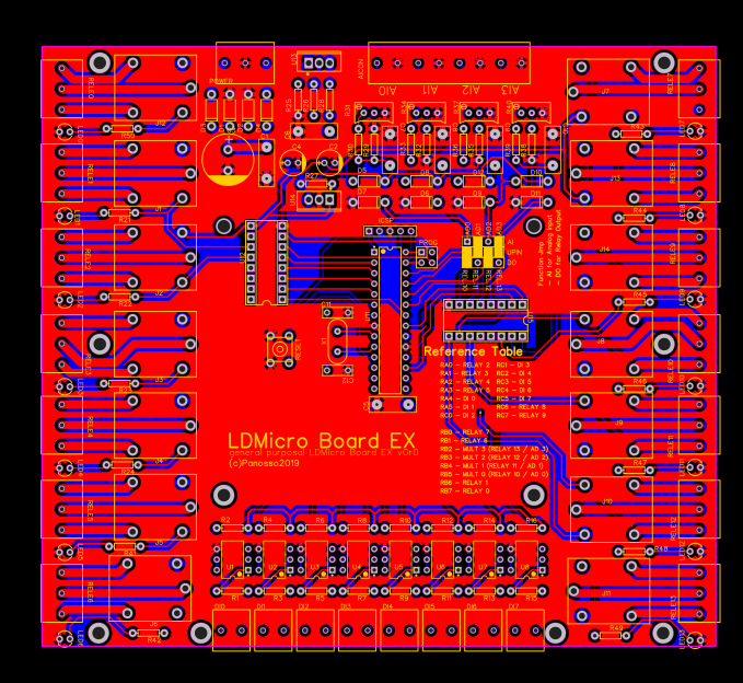 LDMicro PCB EX - OSHWLab