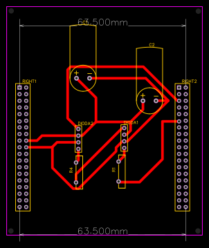 Shield with (neopixel/LED) diodes - OSHWLab