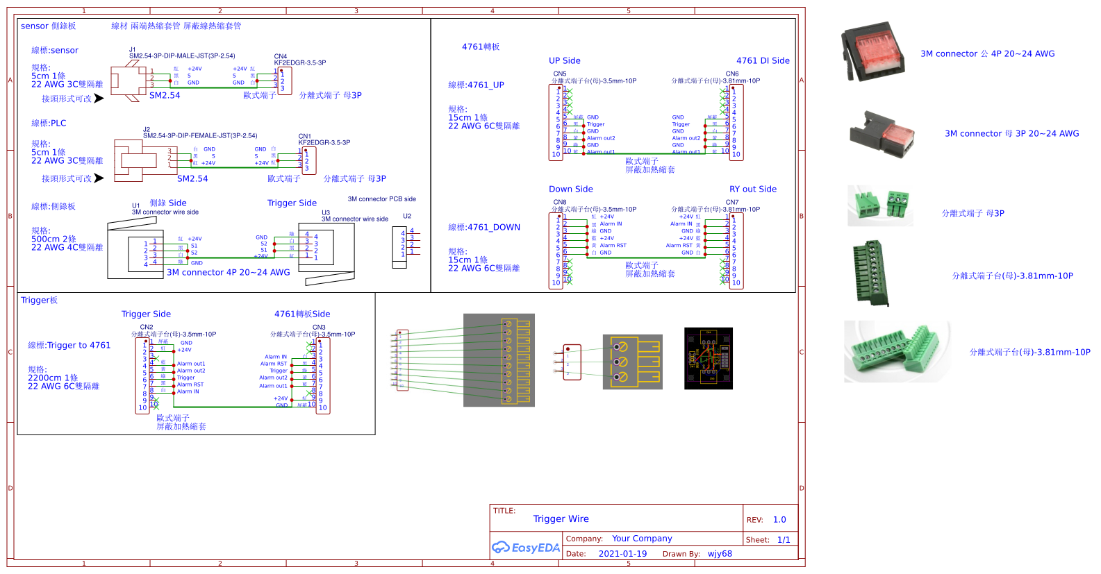 Trigger wire - EasyEDA open source hardware lab