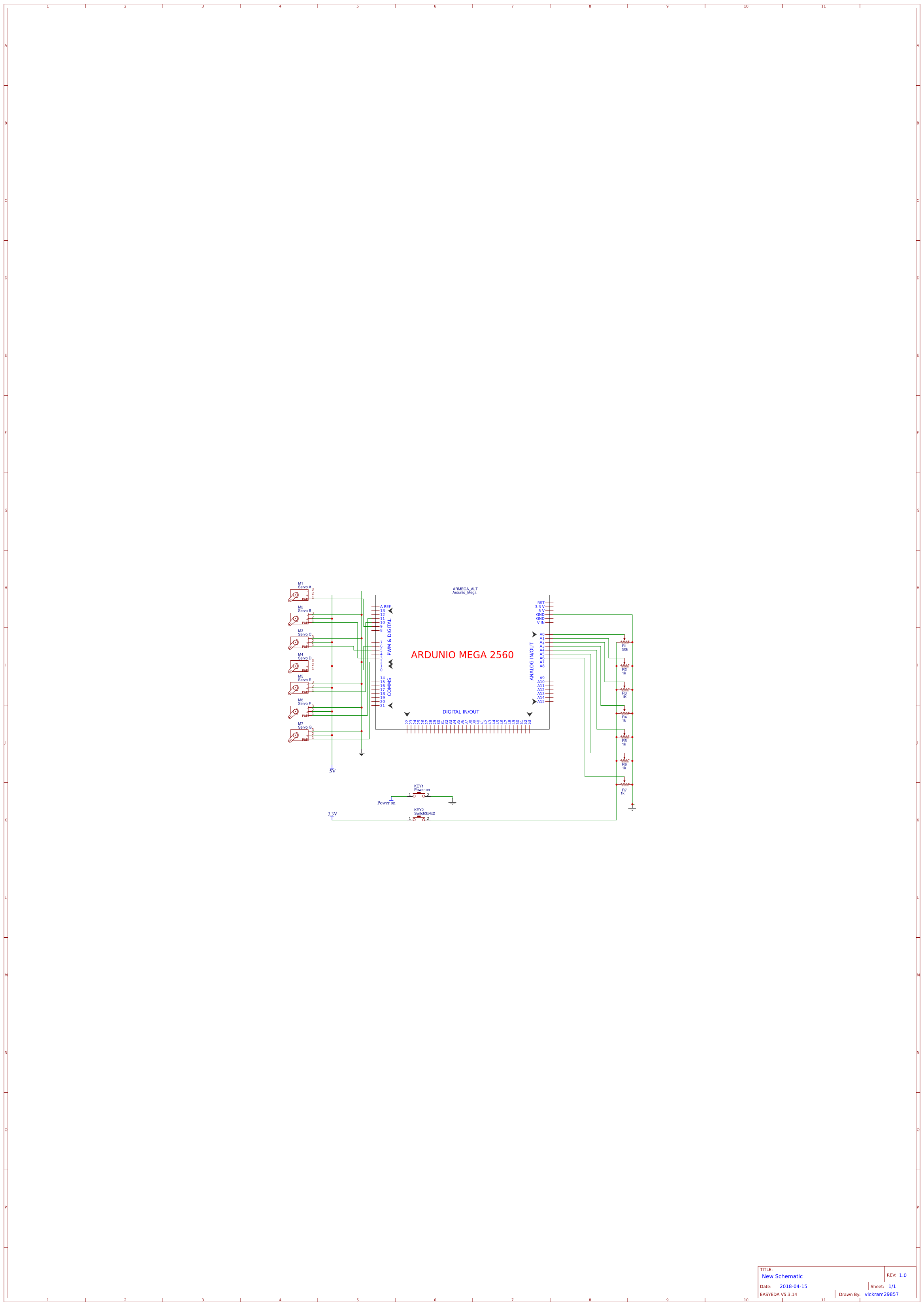 Servos and Potentiometer - OSHWLab