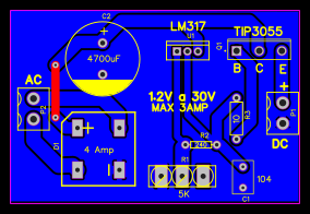 FUENTE REGULADA VARIABLE - OSHWLab
