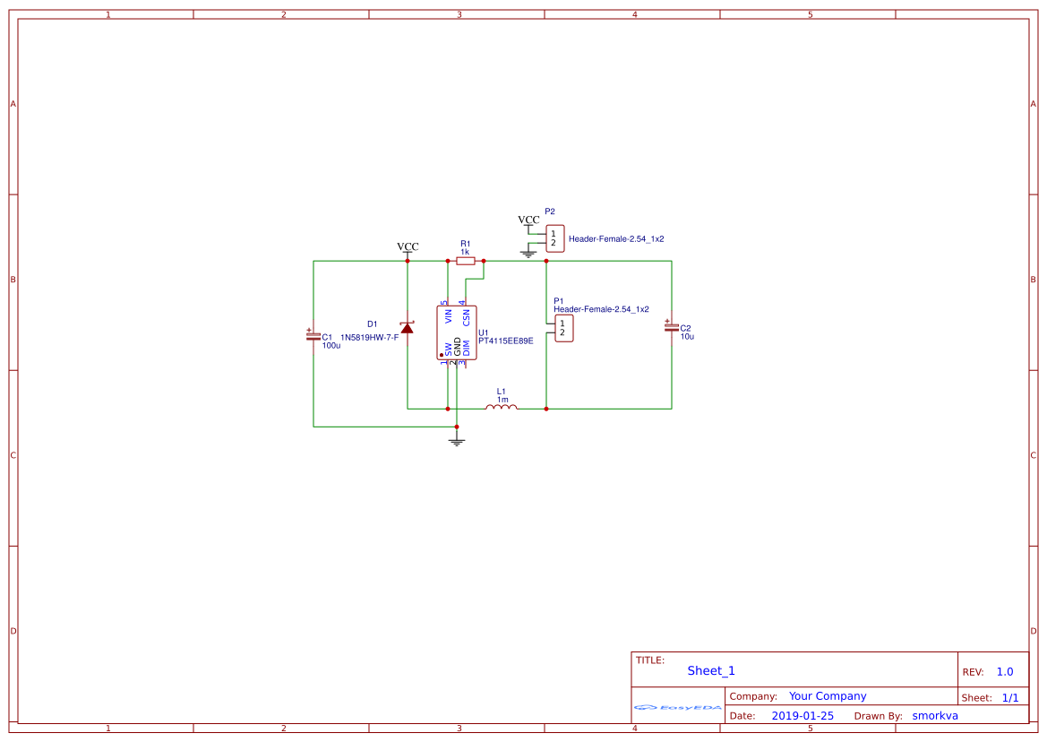 Lamp again - EasyEDA open source hardware lab
