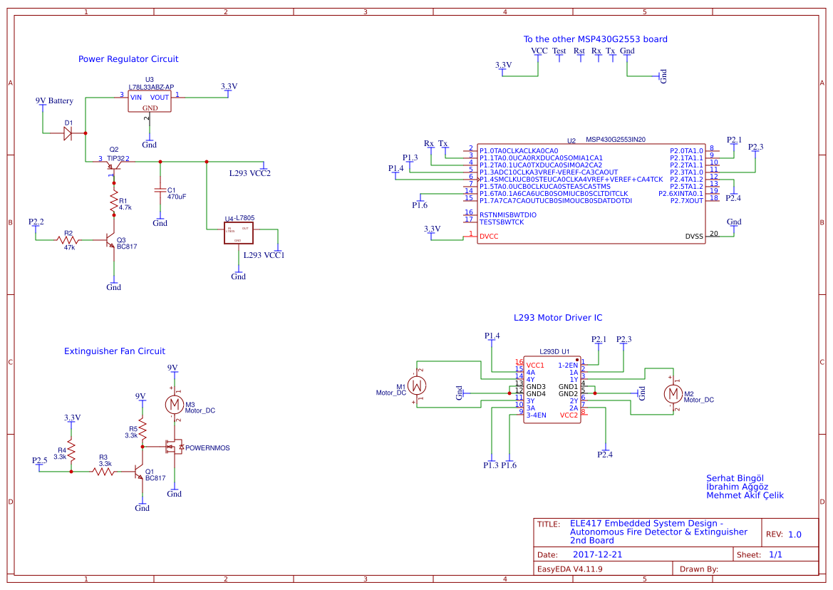 ELE417 Embedded System Design - Project: Autonomous Fire Detecting & Extinguishing Robot ...