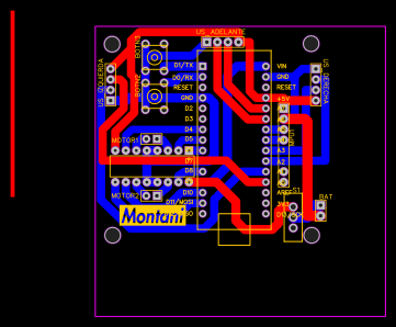 Placa Robot Laberinto V2 - EasyEDA open source hardware lab