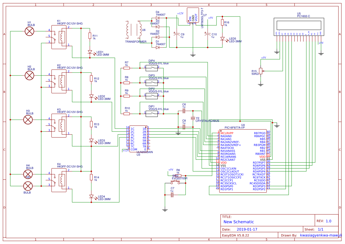 First Project Easyeda Open Source Hardware Lab