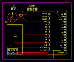 Scoreboard Arduino Nano - OSHWLab