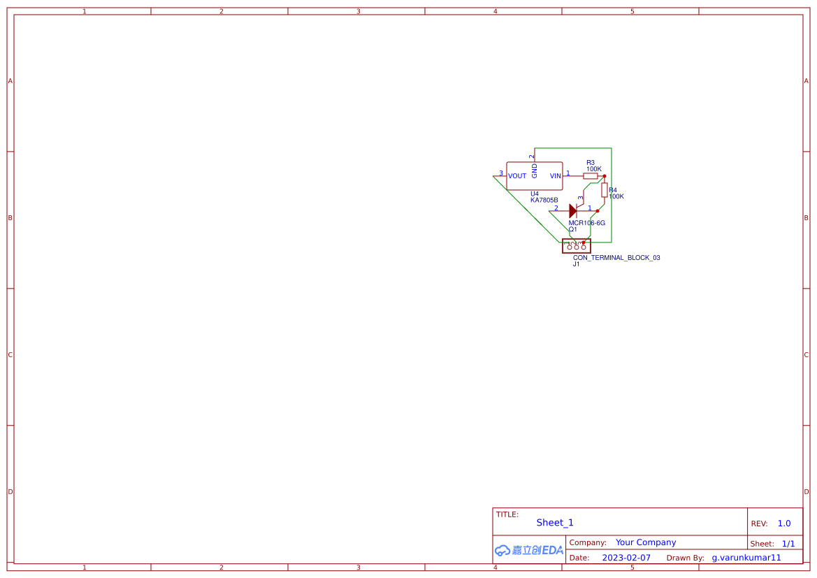 scr circuit - EasyEDA open source hardware lab