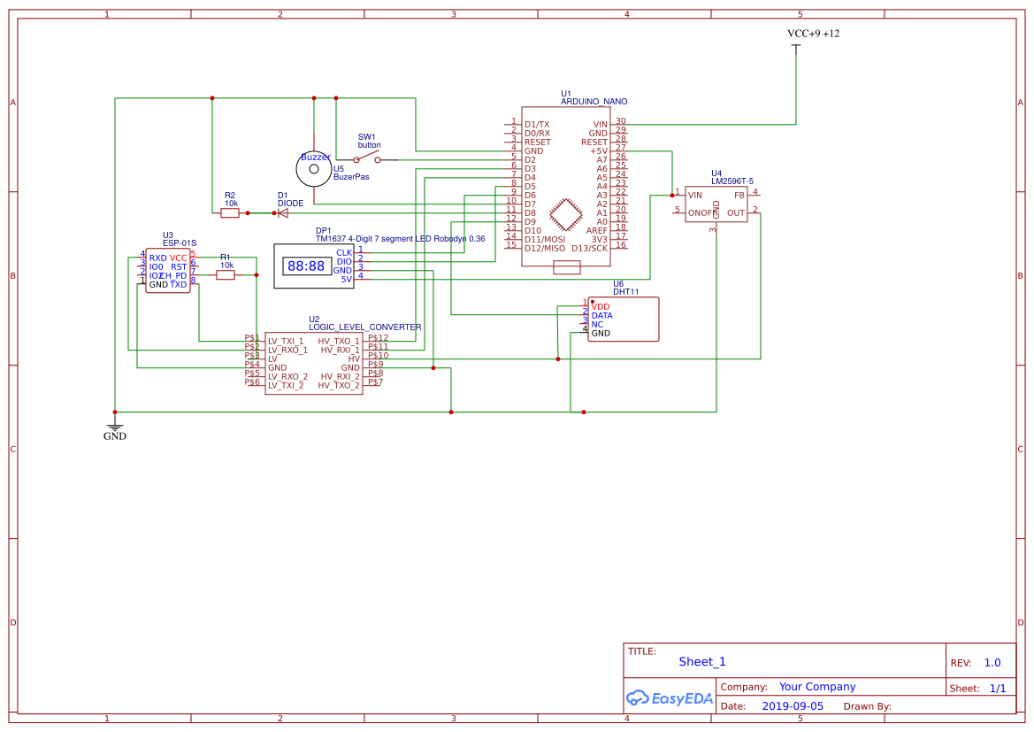 wifi-mqtt-termometr - Platform for creating and sharing projects - OSHWLab