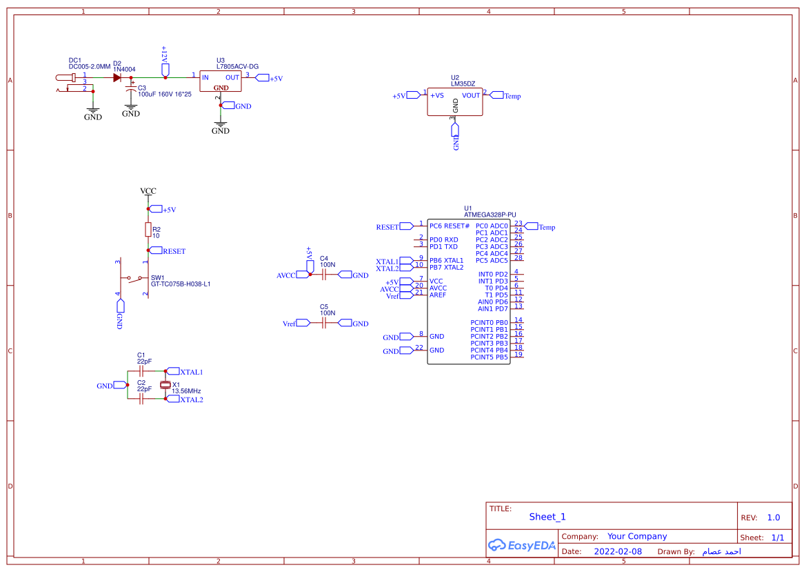 LM35 - EasyEDA open source hardware lab