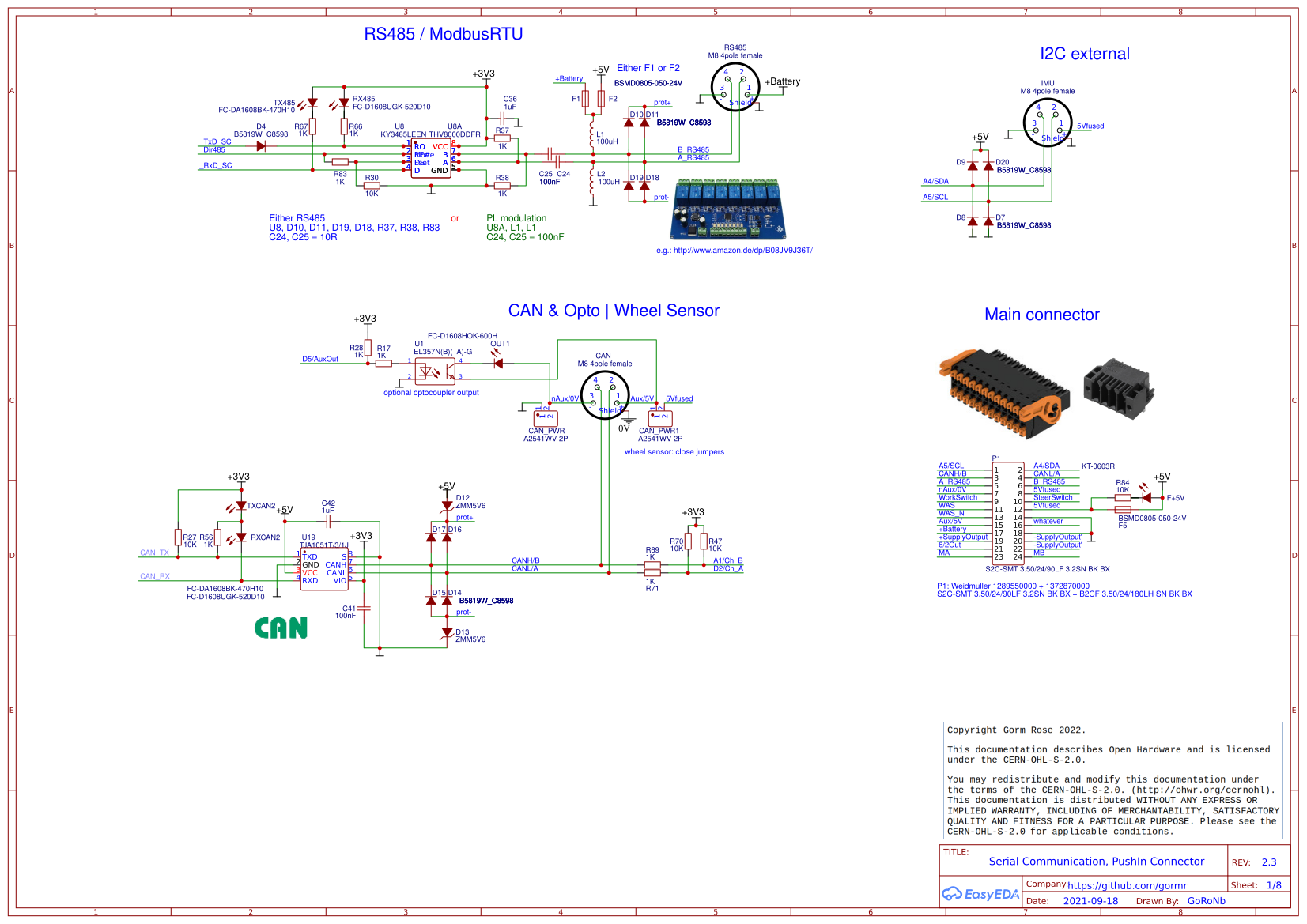 Central Unit for AgOpenGPS V2.3 - OSHWLab