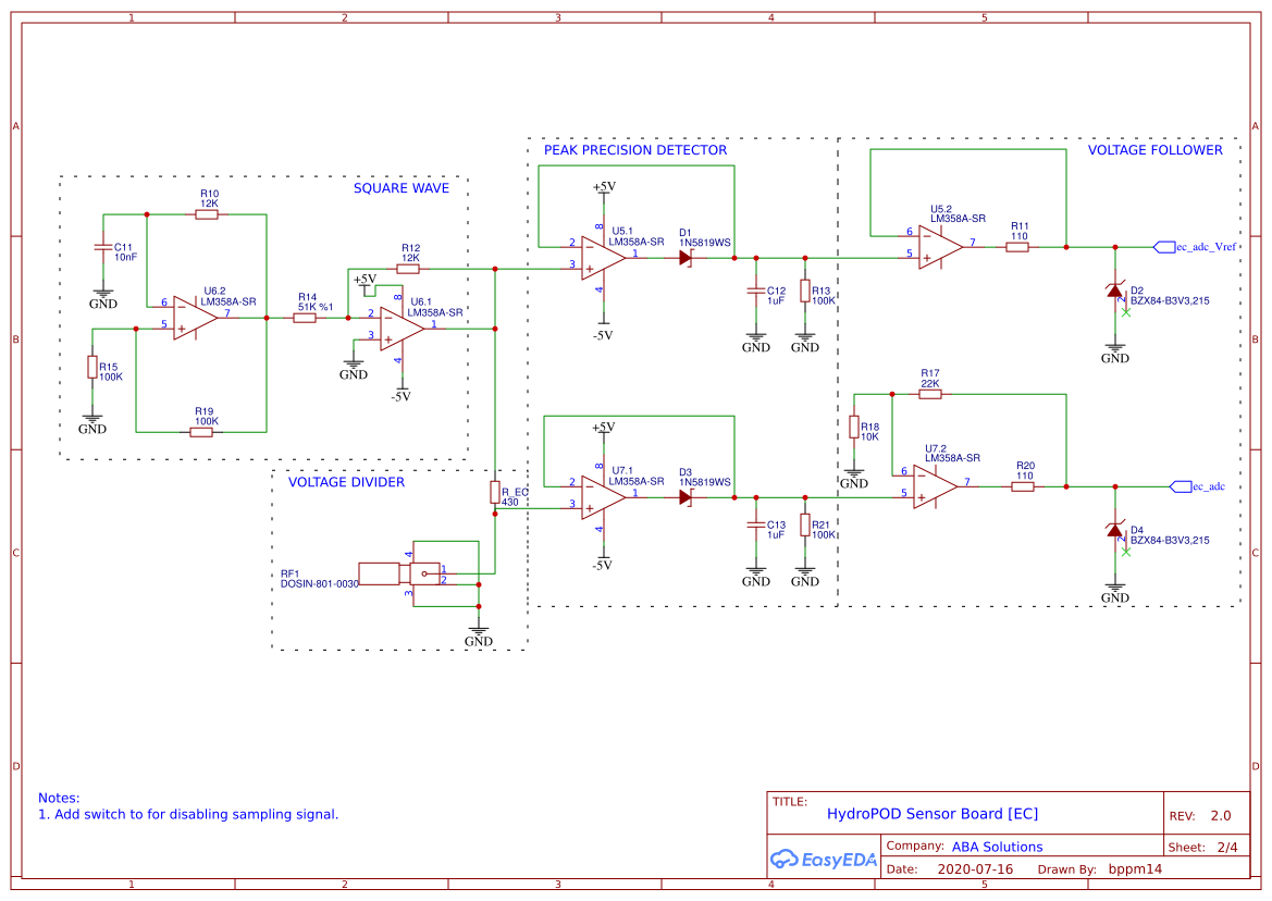 HydroPOD Sensor Draft - OSHWLab