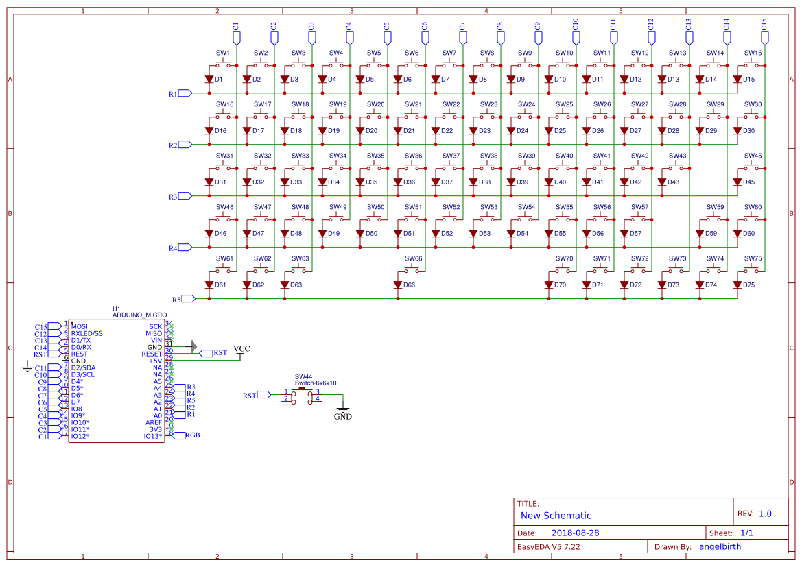68key Keyboard | Micro - OSHWLab
