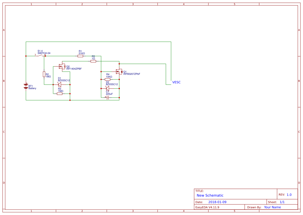 VESC_Anti_Spark - EasyEDA open source hardware lab