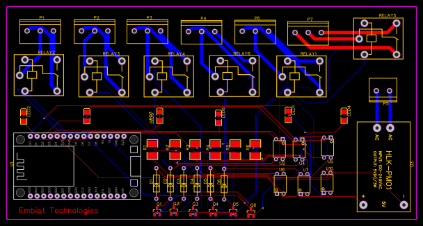 6 relay - EasyEDA open source hardware lab