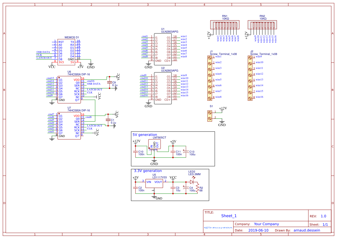 Torrent light bar - OSHWLab