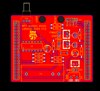 Shield WPT nucleo G474RE - OSHWLab