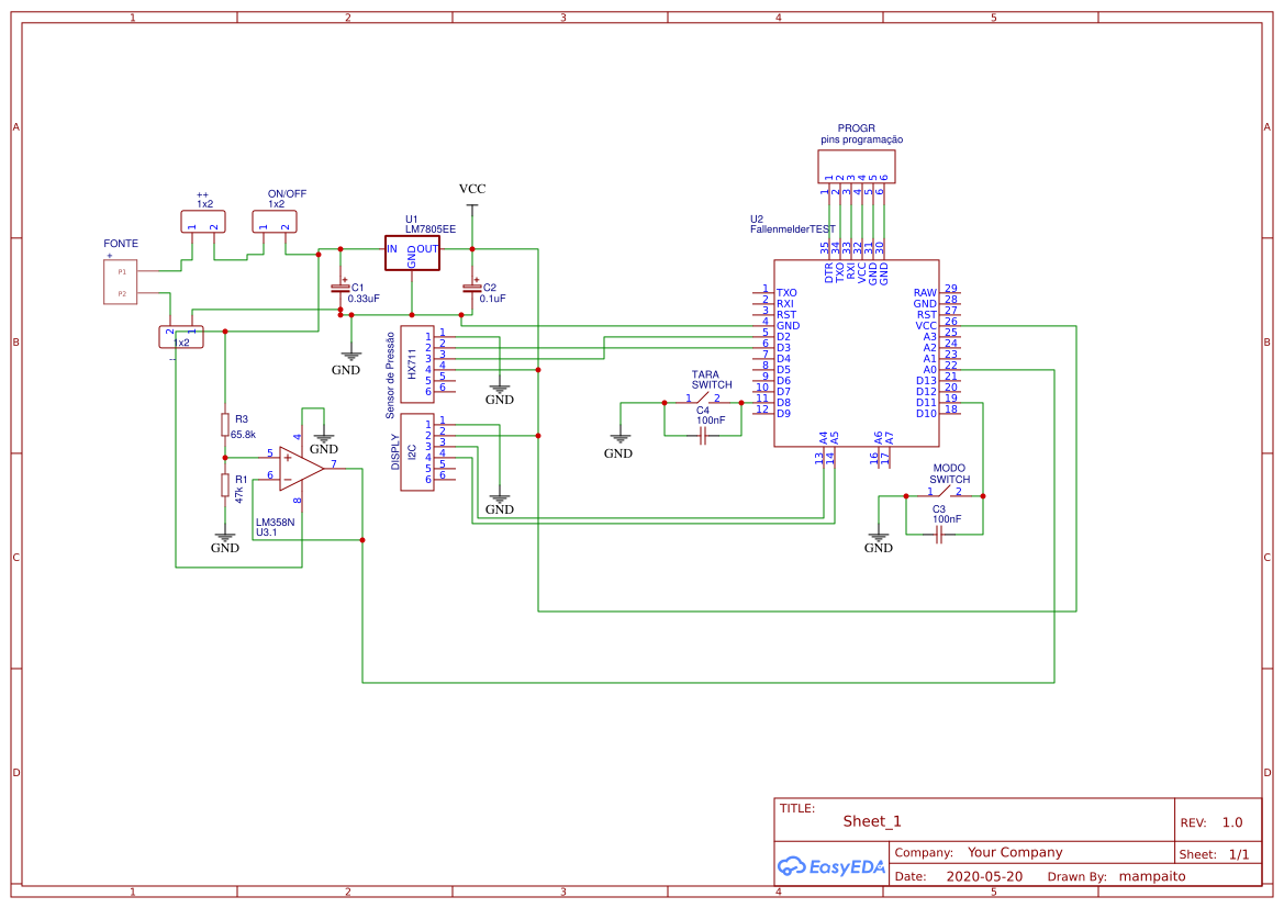Arduino Pro Mini_HX711 - OSHWLab