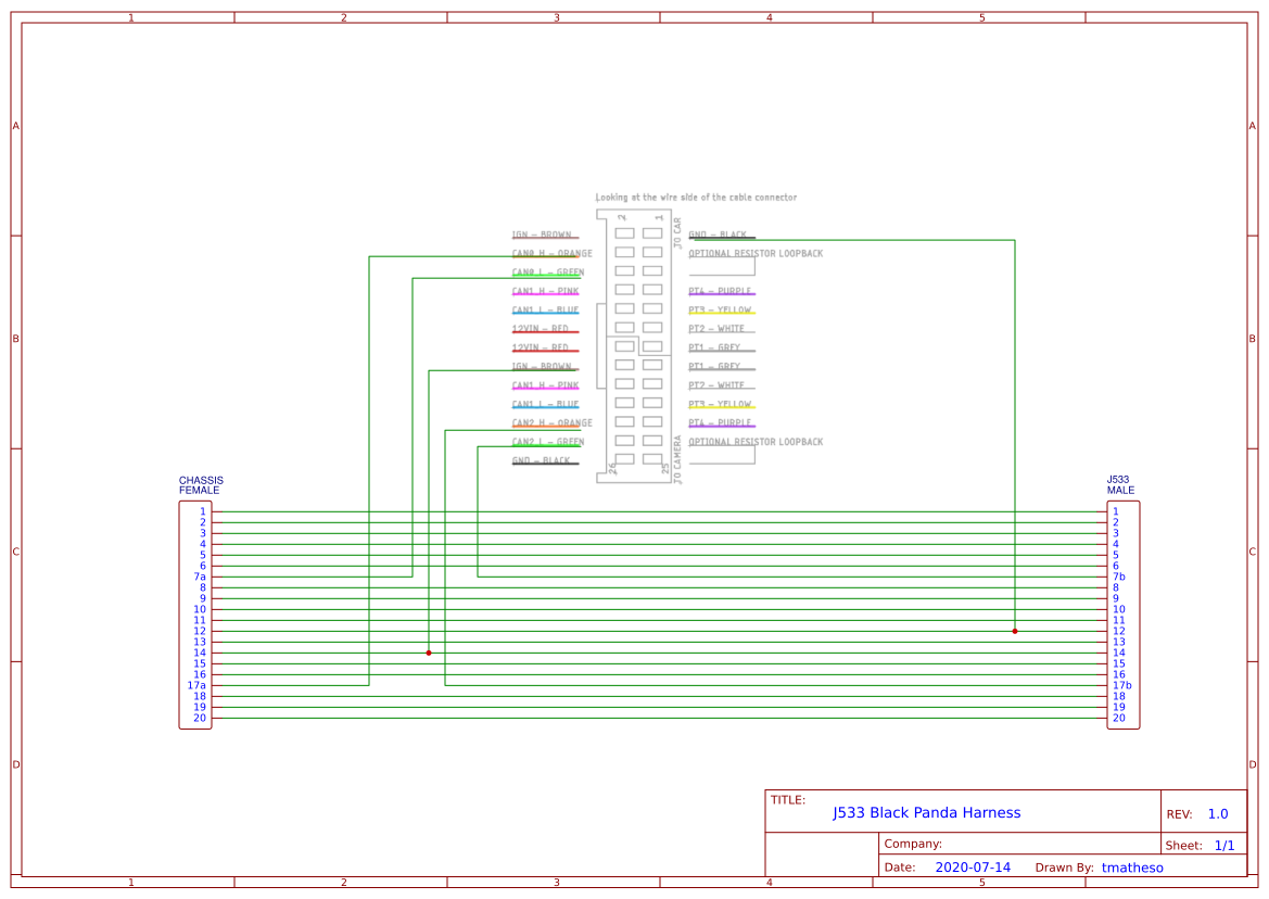 J533 Volkswagen Harness Diagrams - OSHWLab