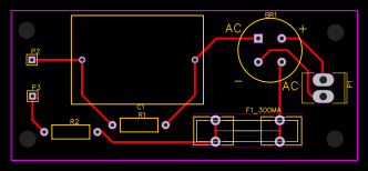 AC 2 dc conversion with capacitive dropper - EasyEDA open source ...