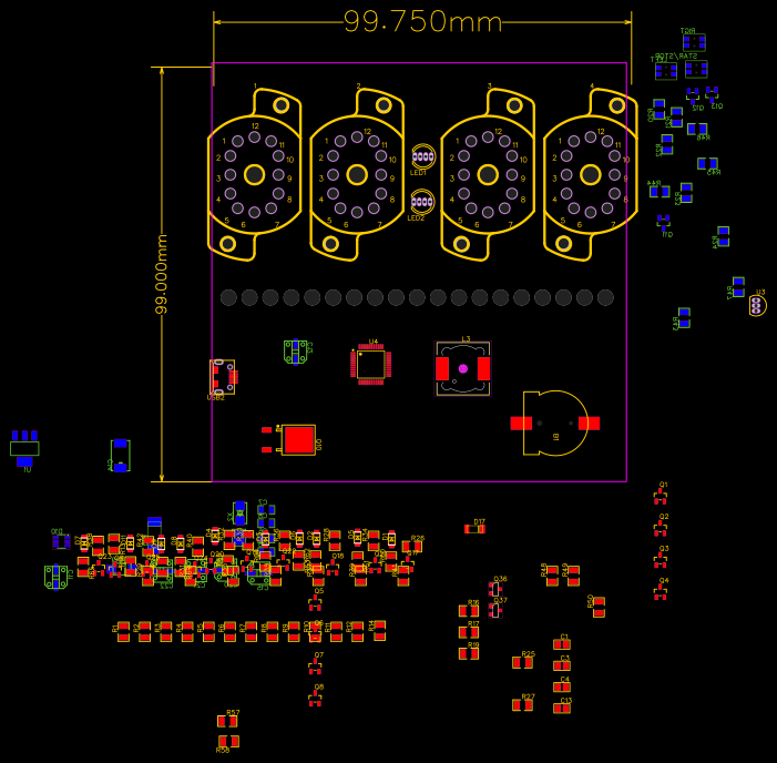 nixie stm32 - OSHWLab