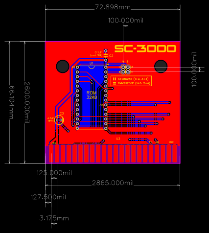 SG-1000 GAME ROM 32K - EasyEDA open source hardware lab