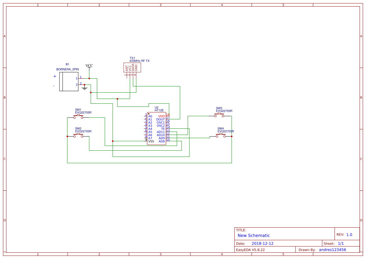 Emisor reseptor - EasyEDA open source hardware lab