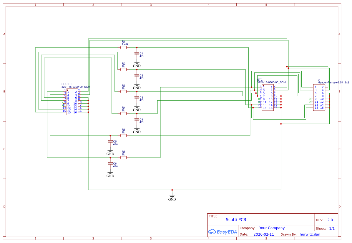Scutti PCB - V2 - Platform for creating and sharing projects - OSHWLab