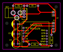 SIM800L-ADAPTER - OSHWLab