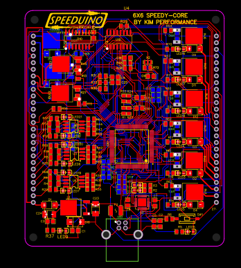 speedy core 6 channels - OSHWLab
