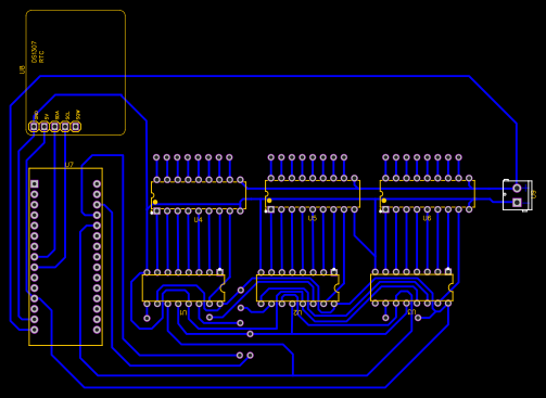 Word Clock PCB - OSHWLab