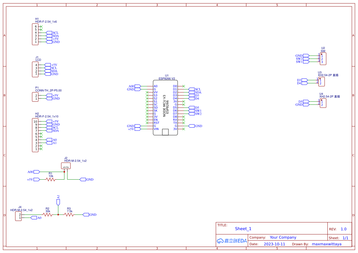 Esp8266_Ads1115_Lcd_Ntc - EasyEDA open source hardware lab