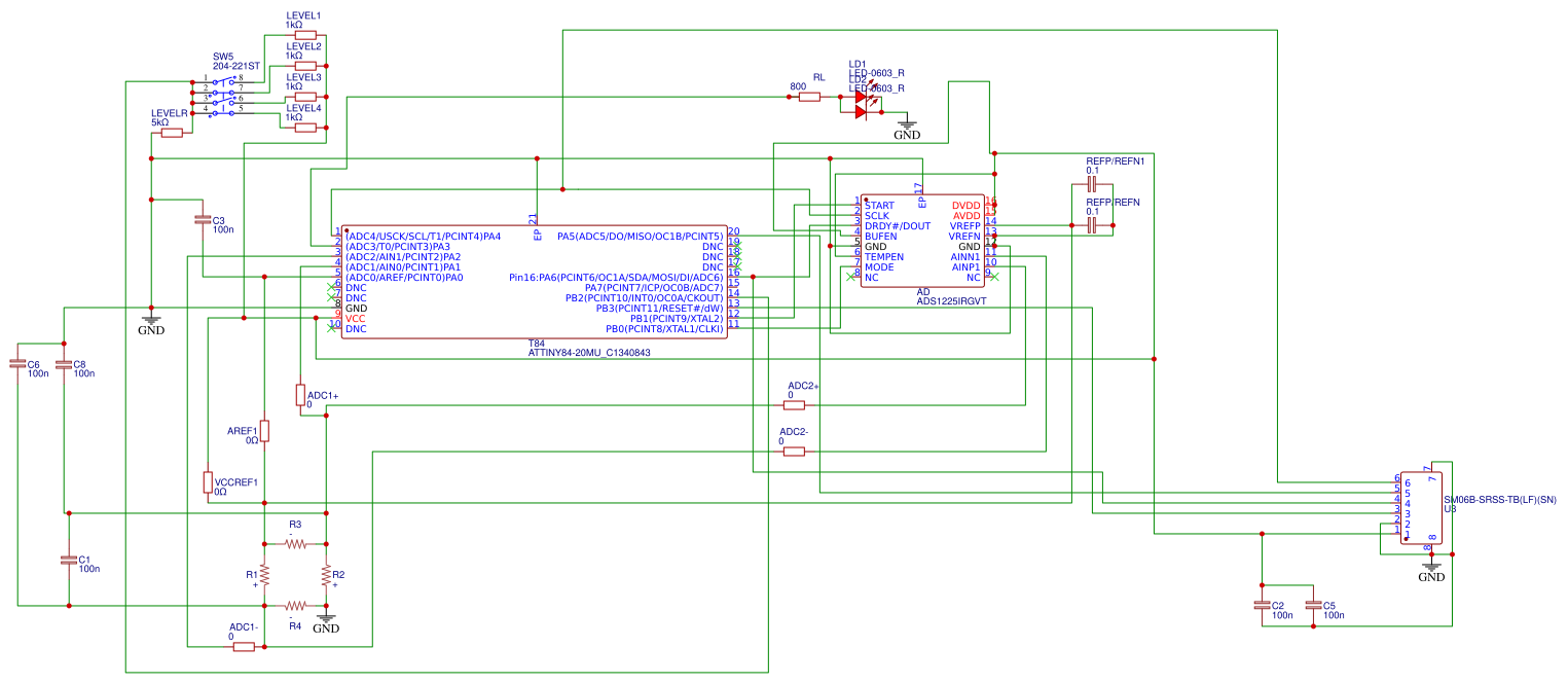 tiny84/ads1225 - OSHWLab