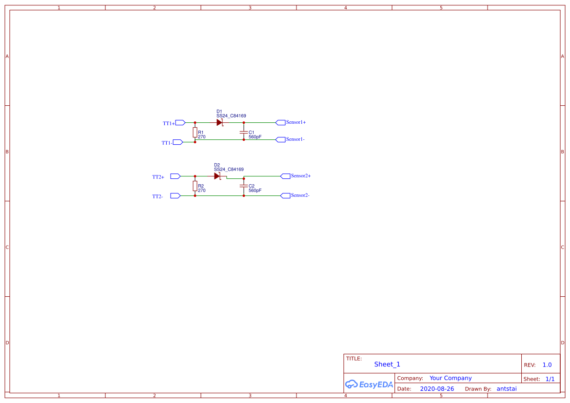 Current sensor - Platform for creating and sharing projects - OSHWLab
