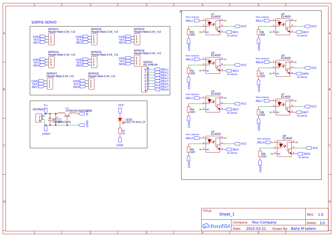 8-servo - OSHWLab