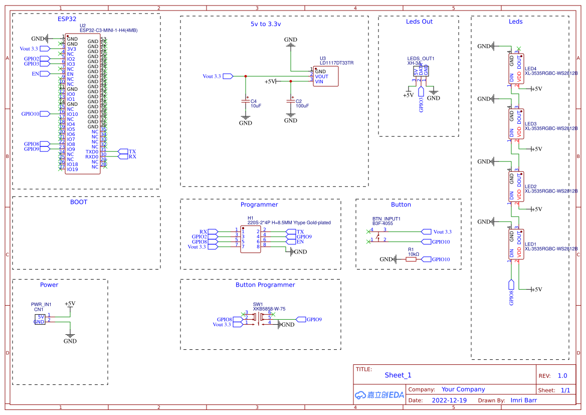Esp32C3-Mini - versioned - OSHWLab