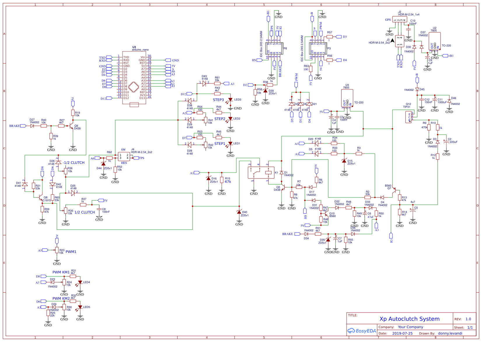Automatic Clutch System - OSHWLab