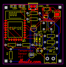 Temperature Sensor - EasyEDA open source hardware lab