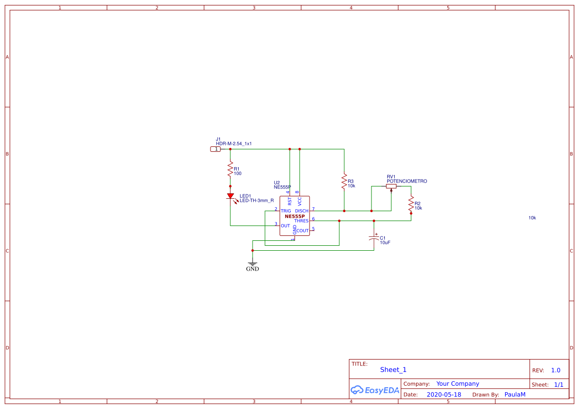 Circuito con 555 - OSHWLab