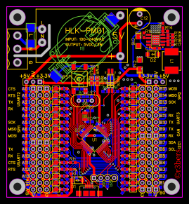 STM32F103 Test Board - OSHWLab